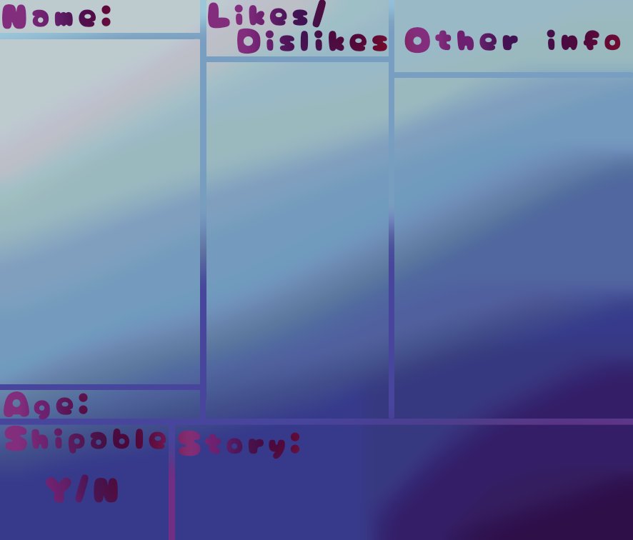 Charecter Sheets - ibisPaint