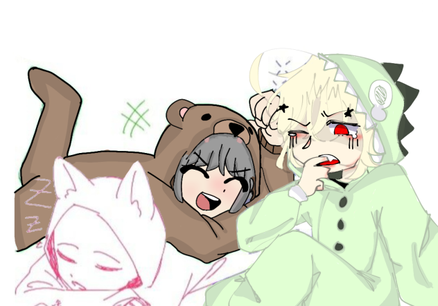 ANOTHER PAJAMAS COLLAB - ibisPaint