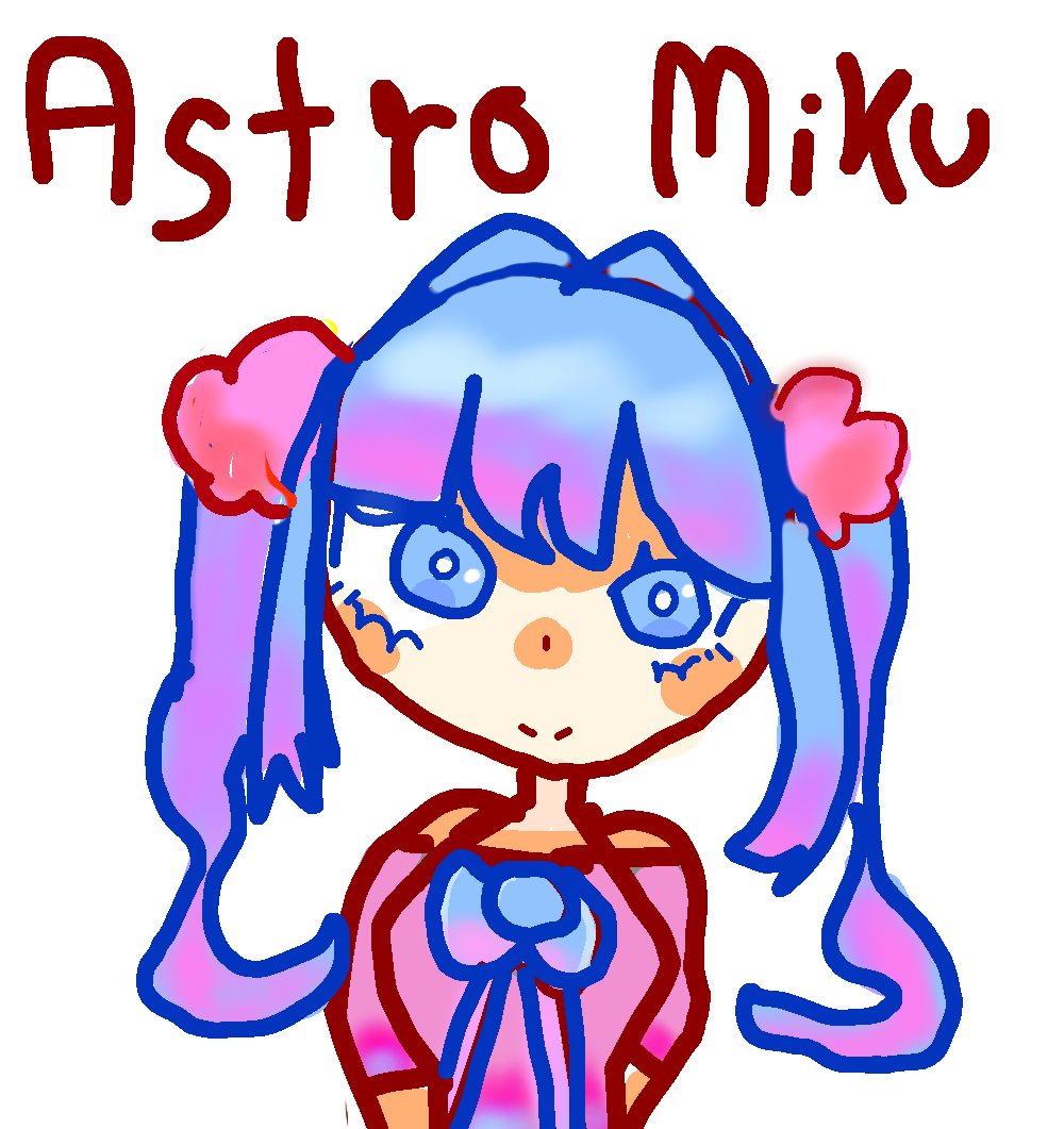 astro miku - og idea - read description - ibisPaint