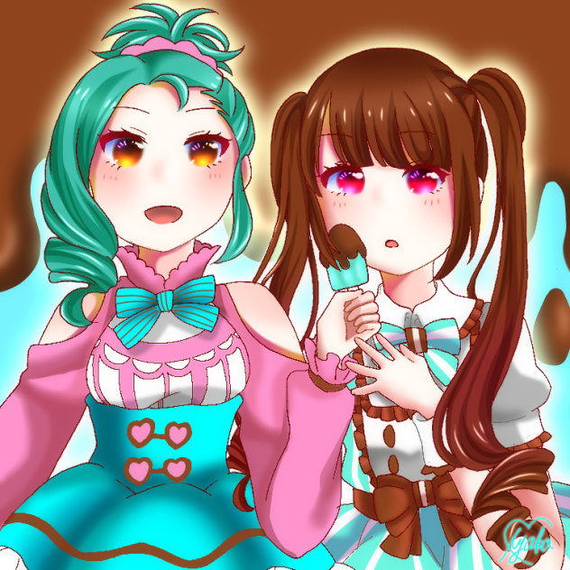 Choco Mint - ibisPaint