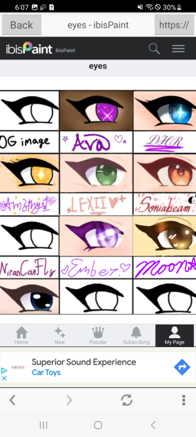 eyes-ibisPaint - ibisPaint