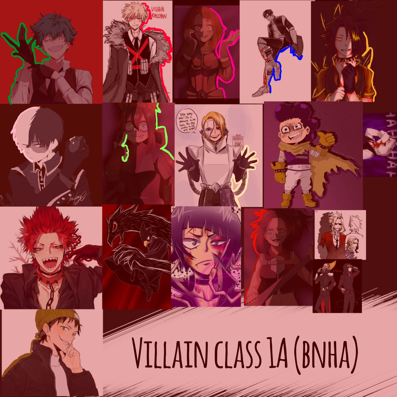Villain Class 1A (bnha) - ibisPaint