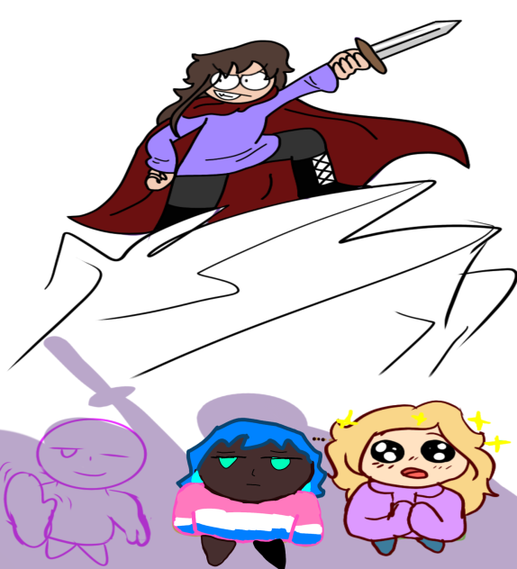 Cool guy collab - ibisPaint