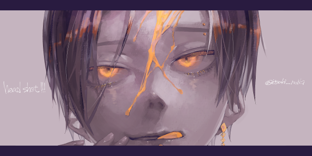 一head shot !!! - ibisPaint