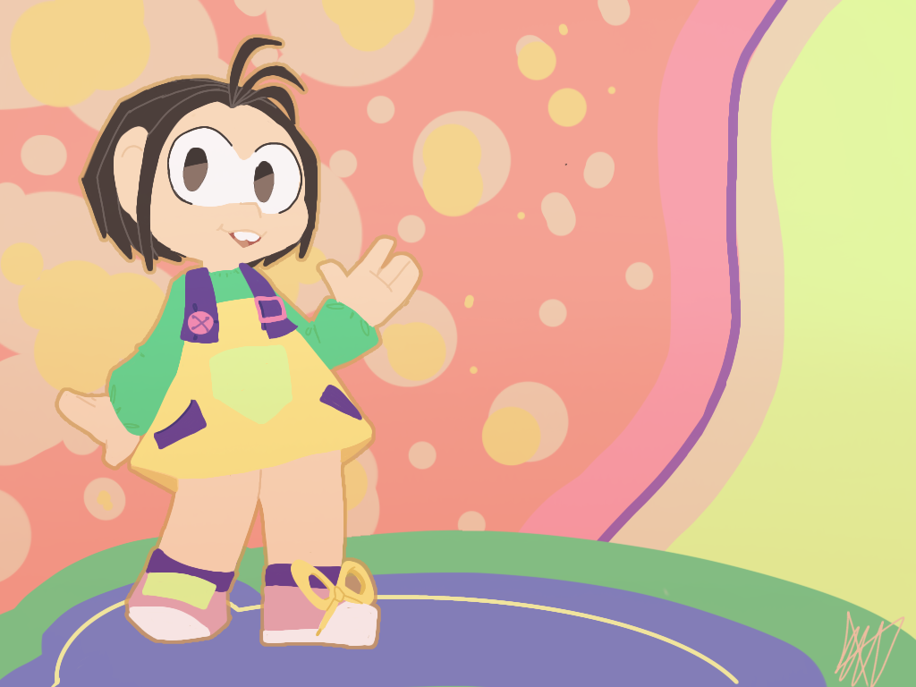 Buneka Monika - ibisPaint