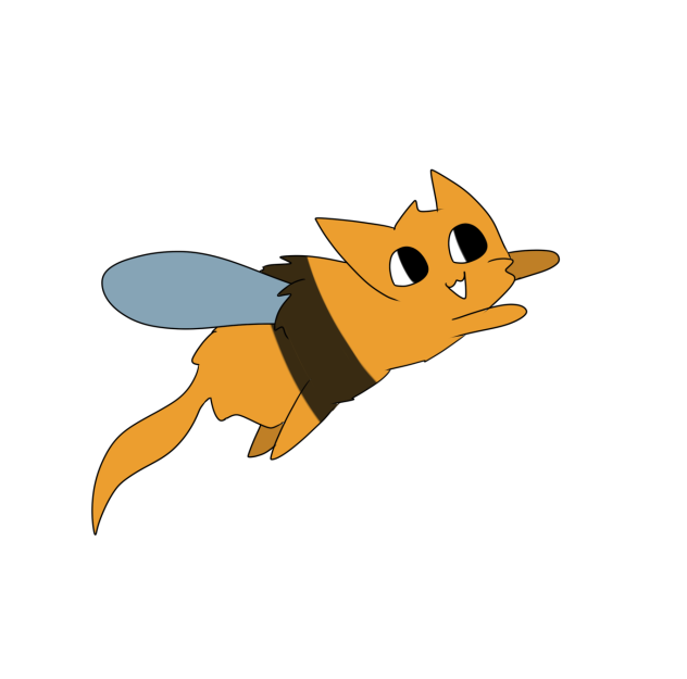 Tabby bee - ibisPaint
