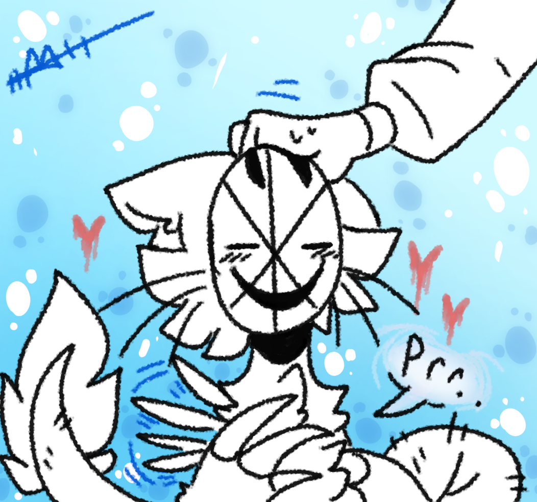 pet the leech.. - ibisPaint