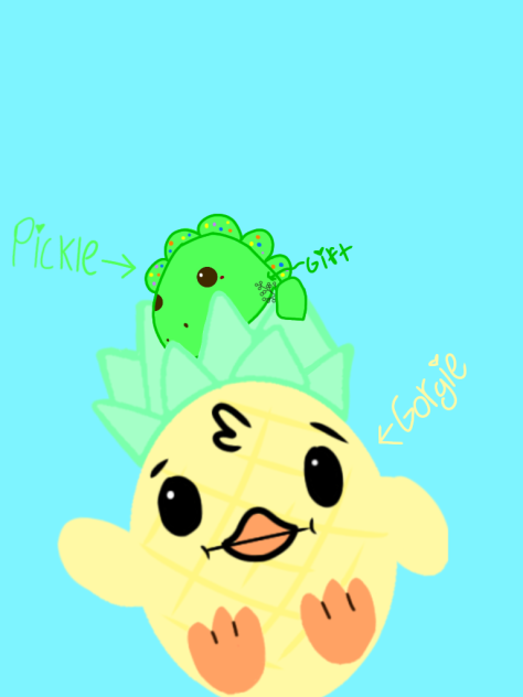 Gorgie and Pickle - ibisPaint