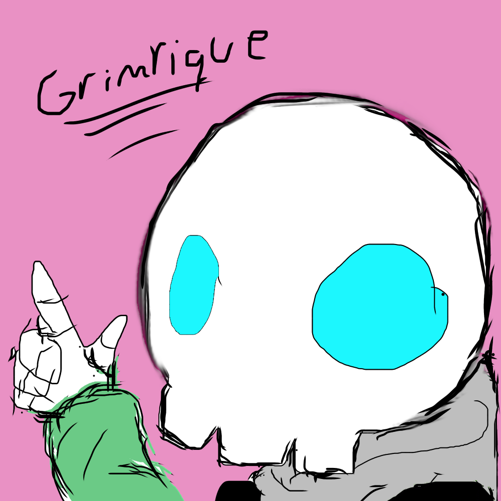 Katharós the skeleton - ibisPaint