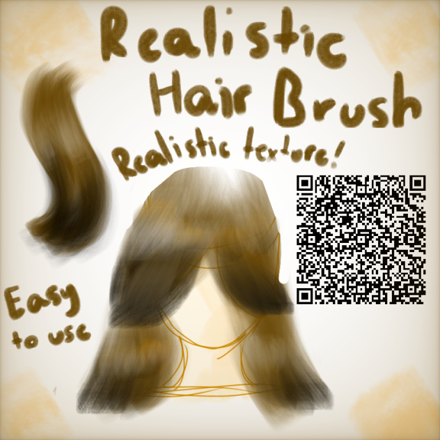 Realistic Hair Brush - ibisPaint