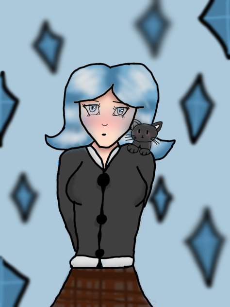 Ice themed girl - ibisPaint