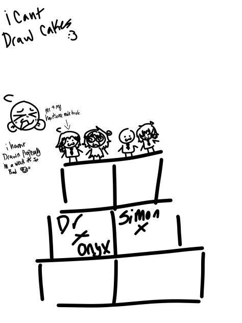 wedding cake. U3U - ibisPaint