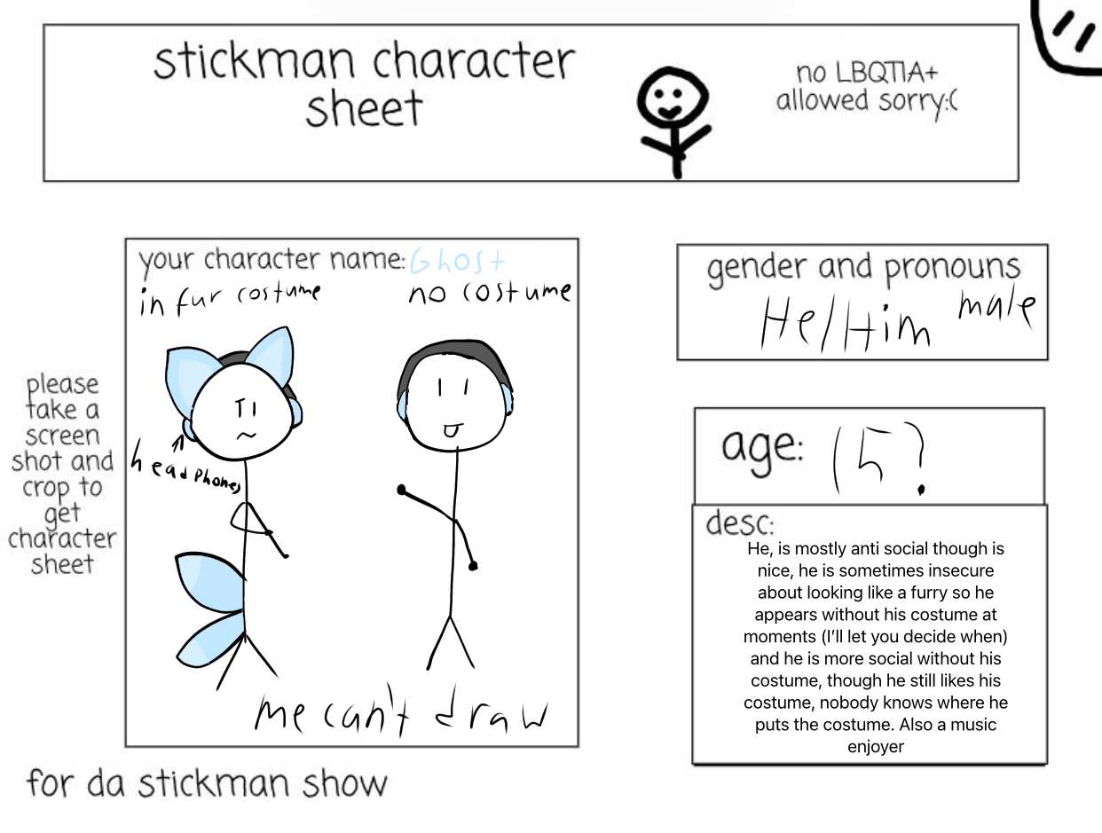 Stick man show CS (reuploaded) - ibisPaint