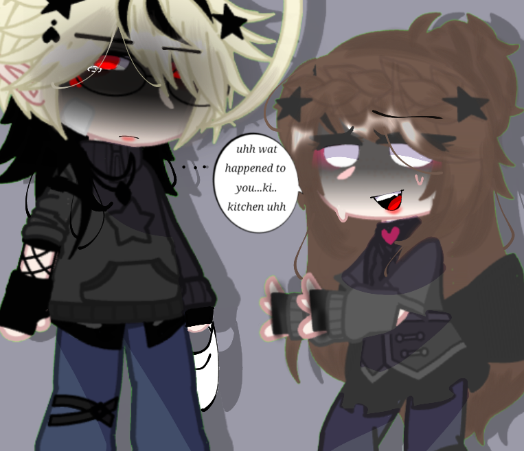 siblings edit sad moment - ibisPaint