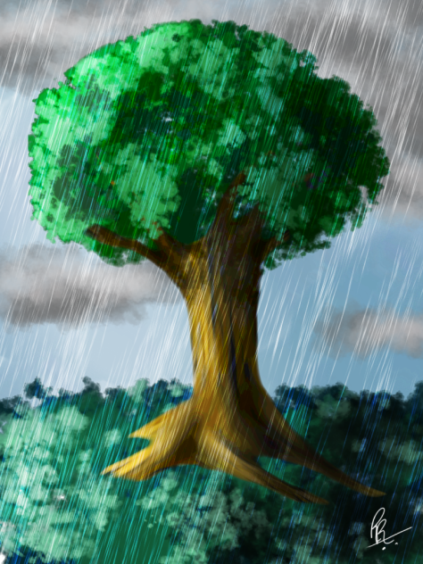 The tree Digital Art - ibisPaint