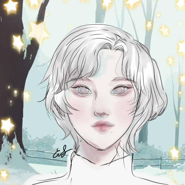 tutorial Mr. snow - ibisPaint