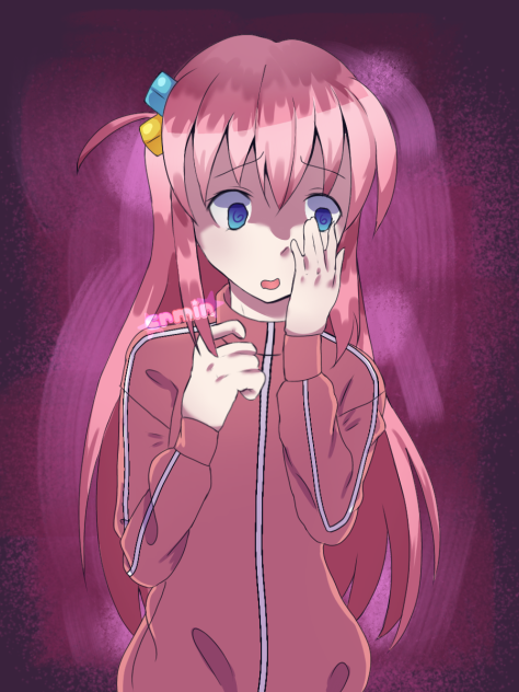 bocchi the scared 😱 - ibisPaint