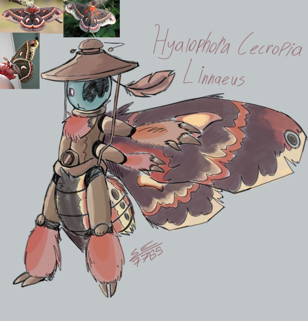 Airy moth 😲 - ibisPaint