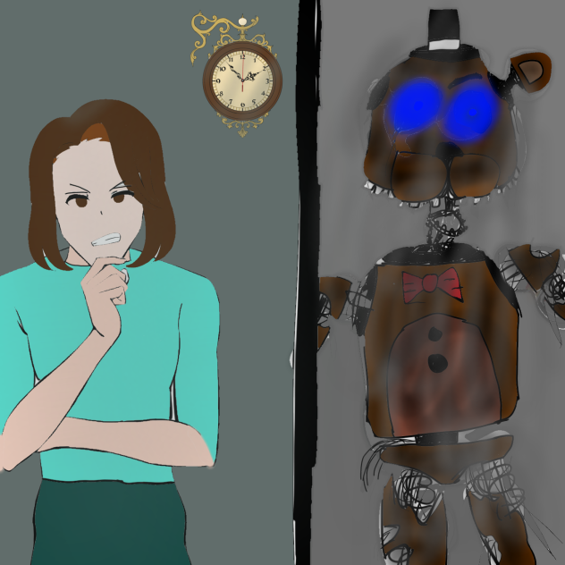 TJOC Ignighted freddy - ibisPaint