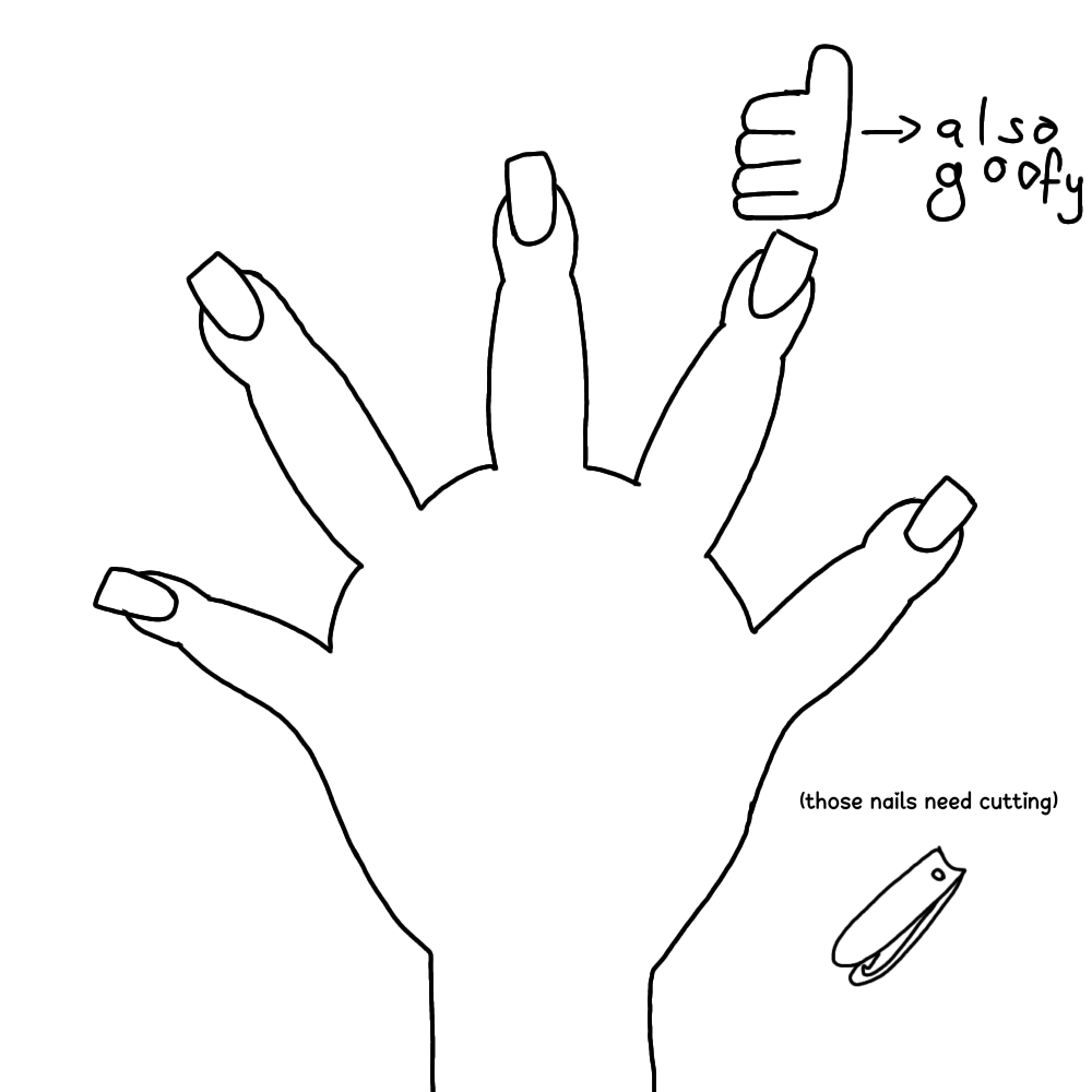 GOOFY HAND - ibisPaint