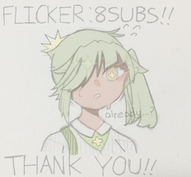 flicker 8 subs special drawing! - ibisPaint