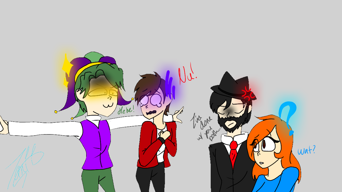 Jon, Bryan, Davis, and Kat - ibisPaint