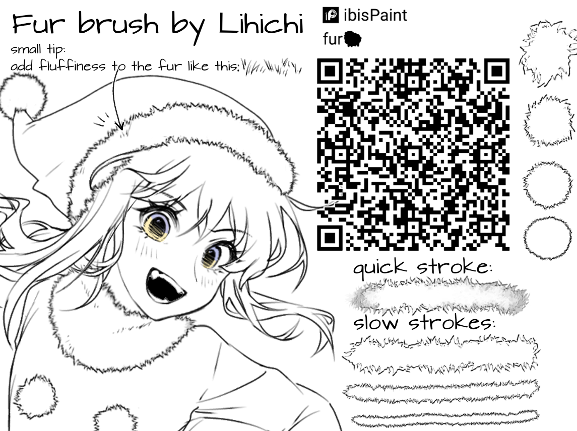 Fur brush - ibisPaint