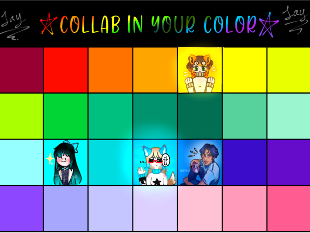 COLLAB IN UR COLOR2 - ibisPaint