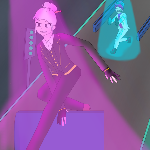 stunt runner - ibisPaint