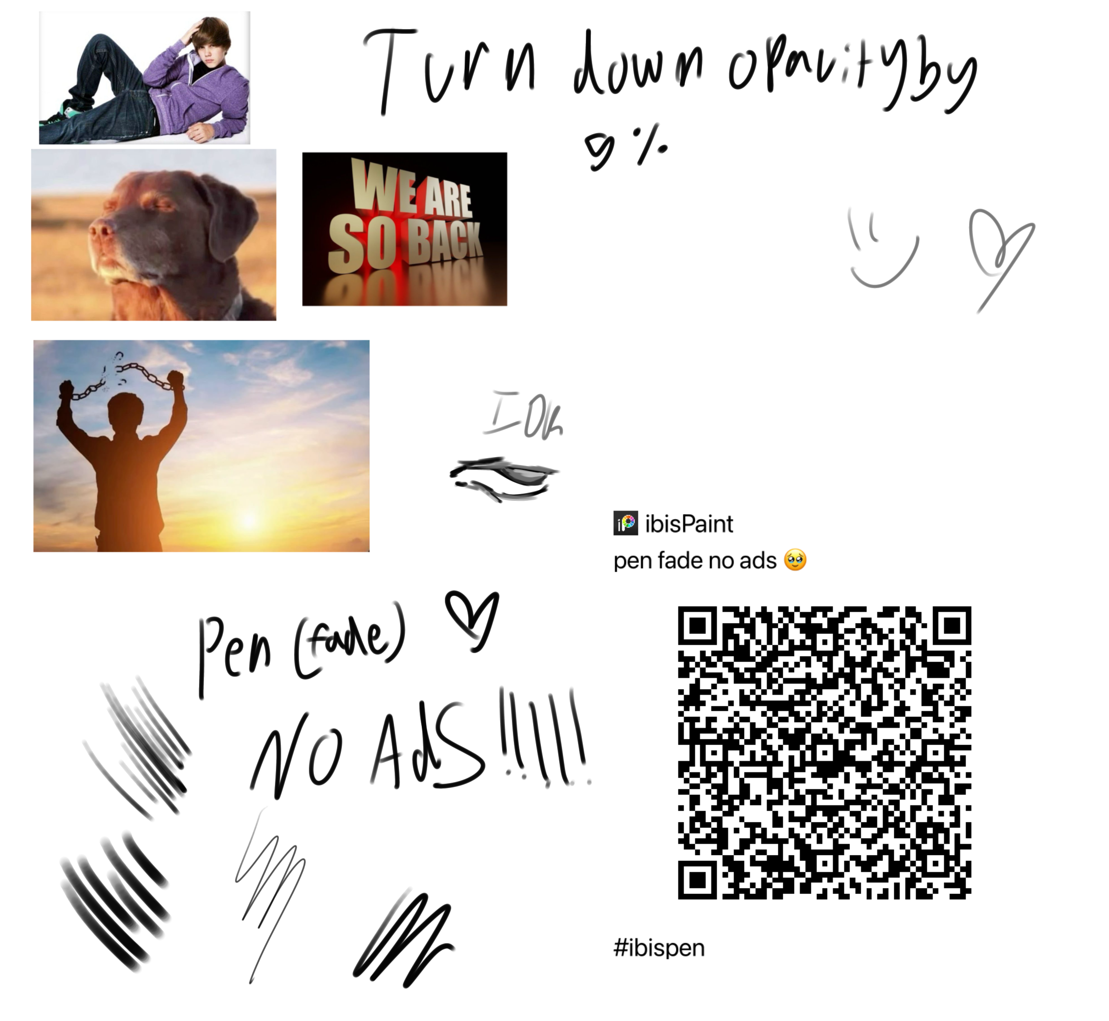 Pen (fade) no ads 🥹 - ibisPaint