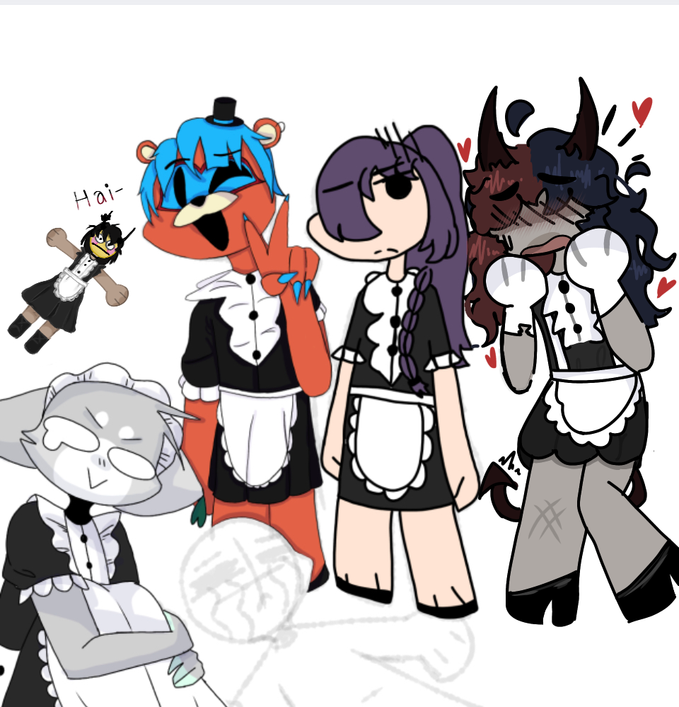 Maid collab - ibisPaint