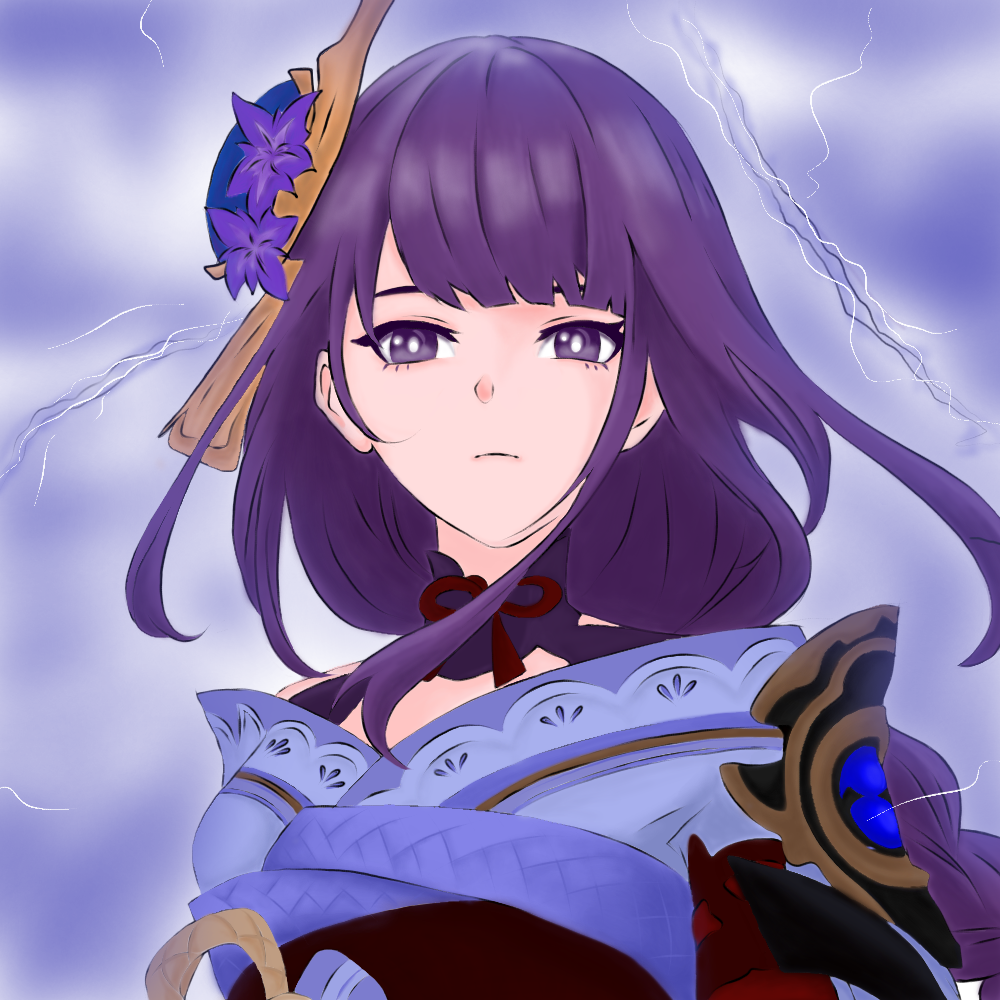 Raiden Shogun - ibisPaint