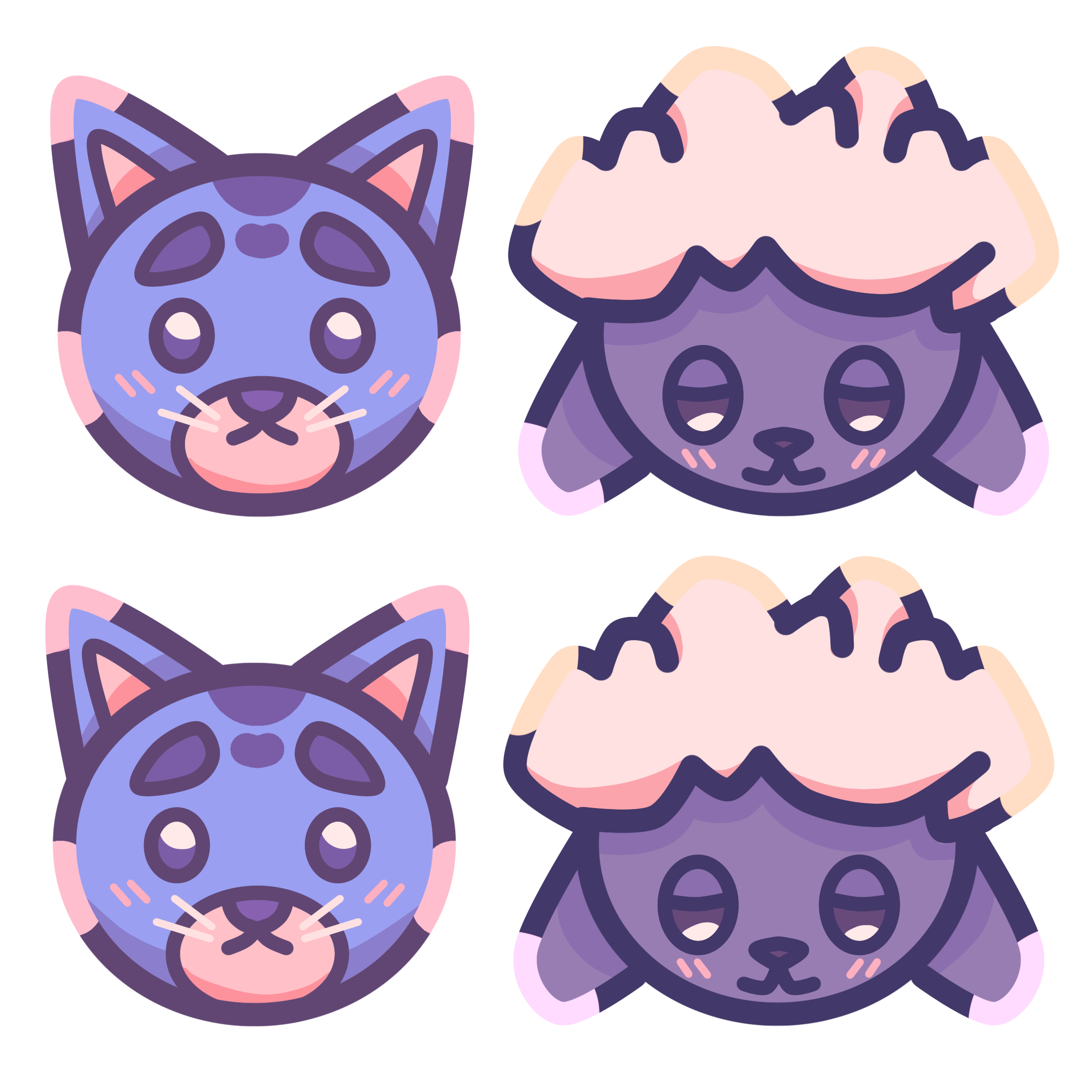 Cat and Sheep - ibisPaint