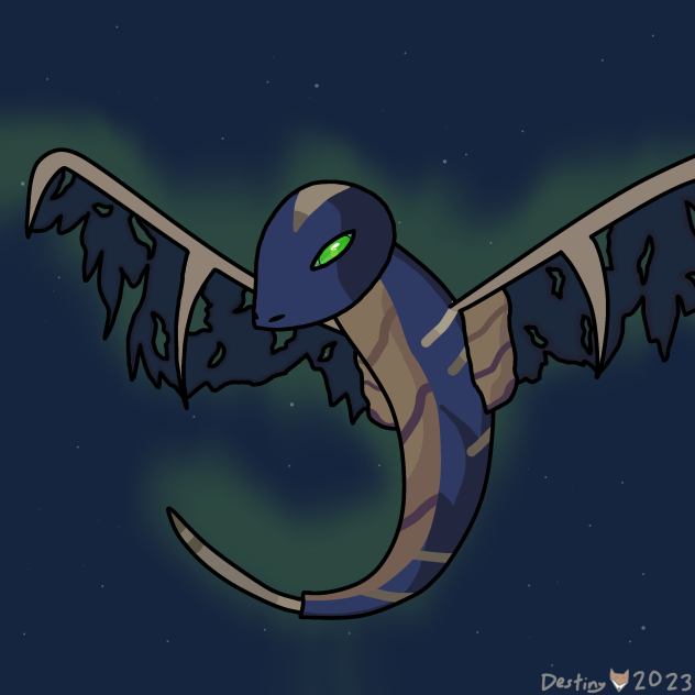 Minecraft Phantom - ibisPaint