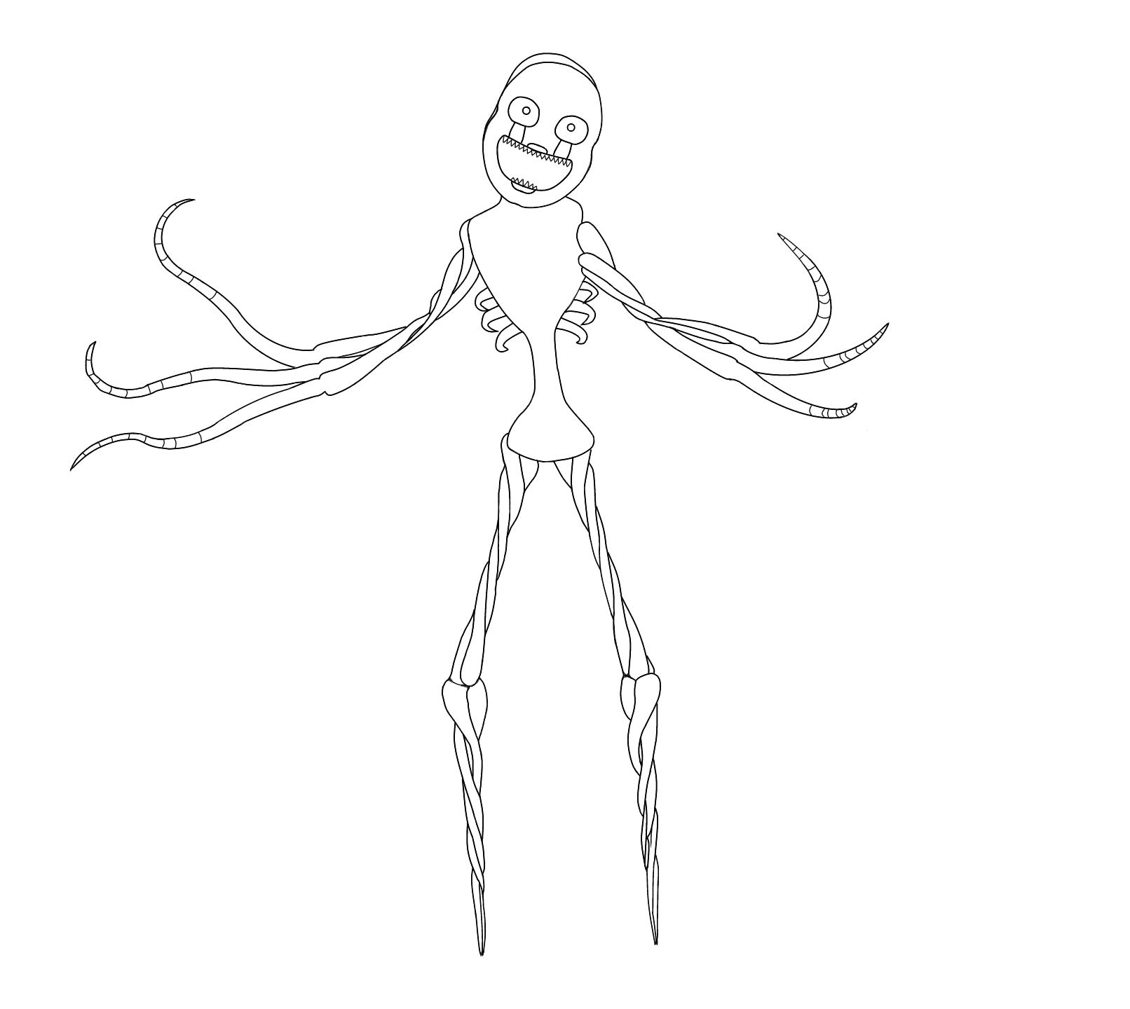 Nightmare Puppet 2D - ibisPaint