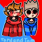 tord and tom on a date - ibisPaint