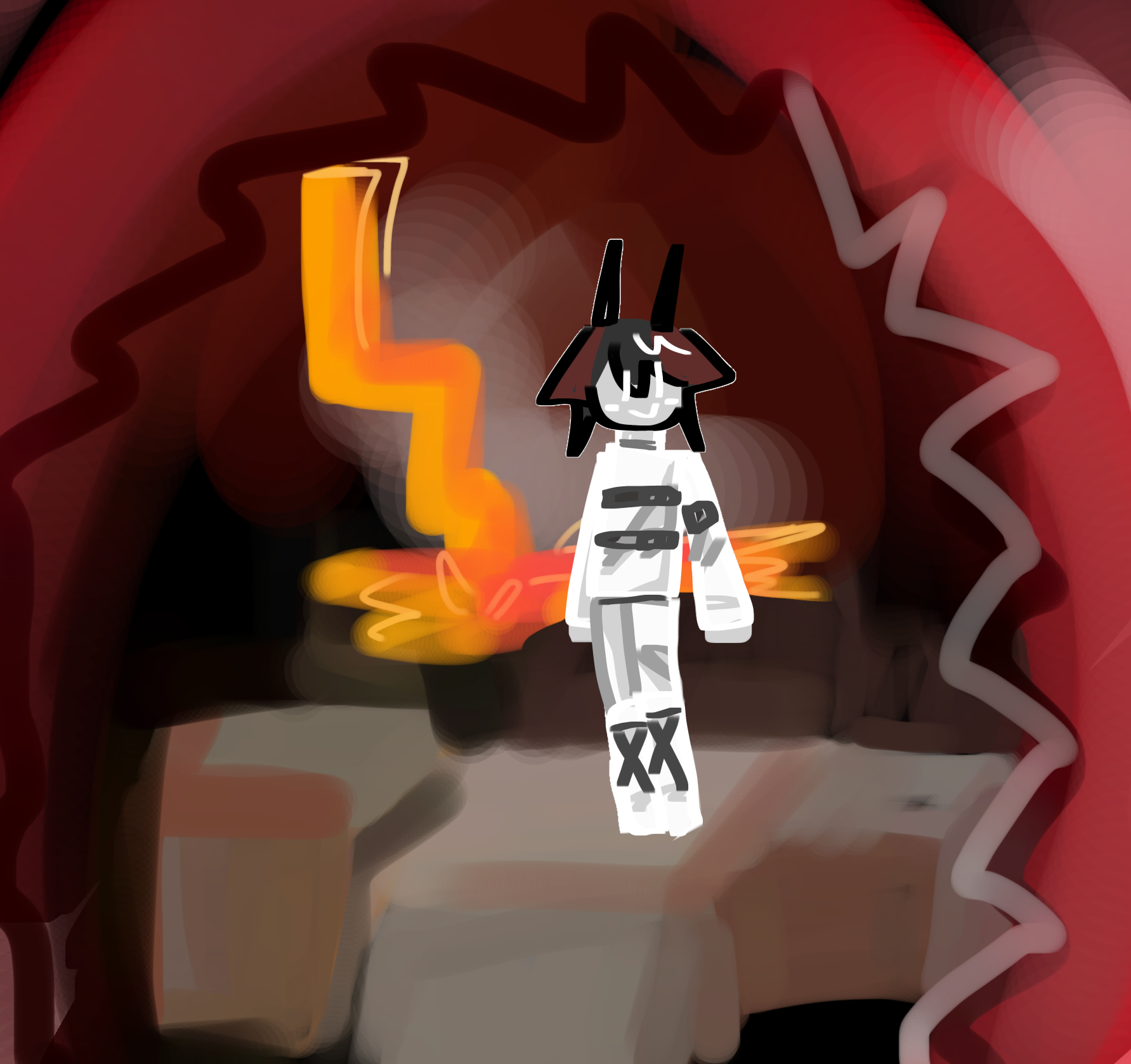 he is about to learn even gods can bleed - ibisPaint