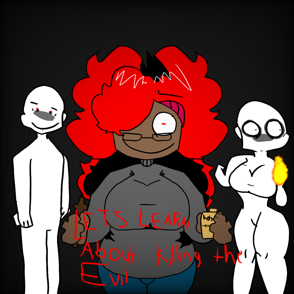 LETS LEARN ABOUT KILLING THE EVIL!! - ibisPaint
