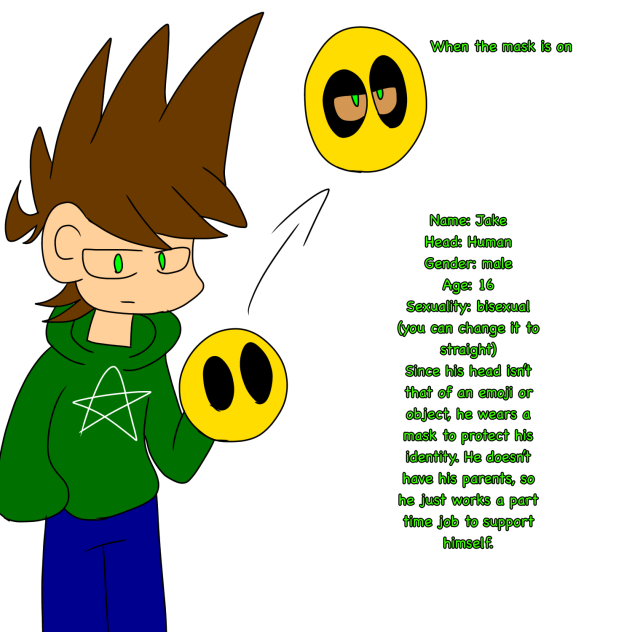 Jake ref sheet for Playtime comic - ibisPaint