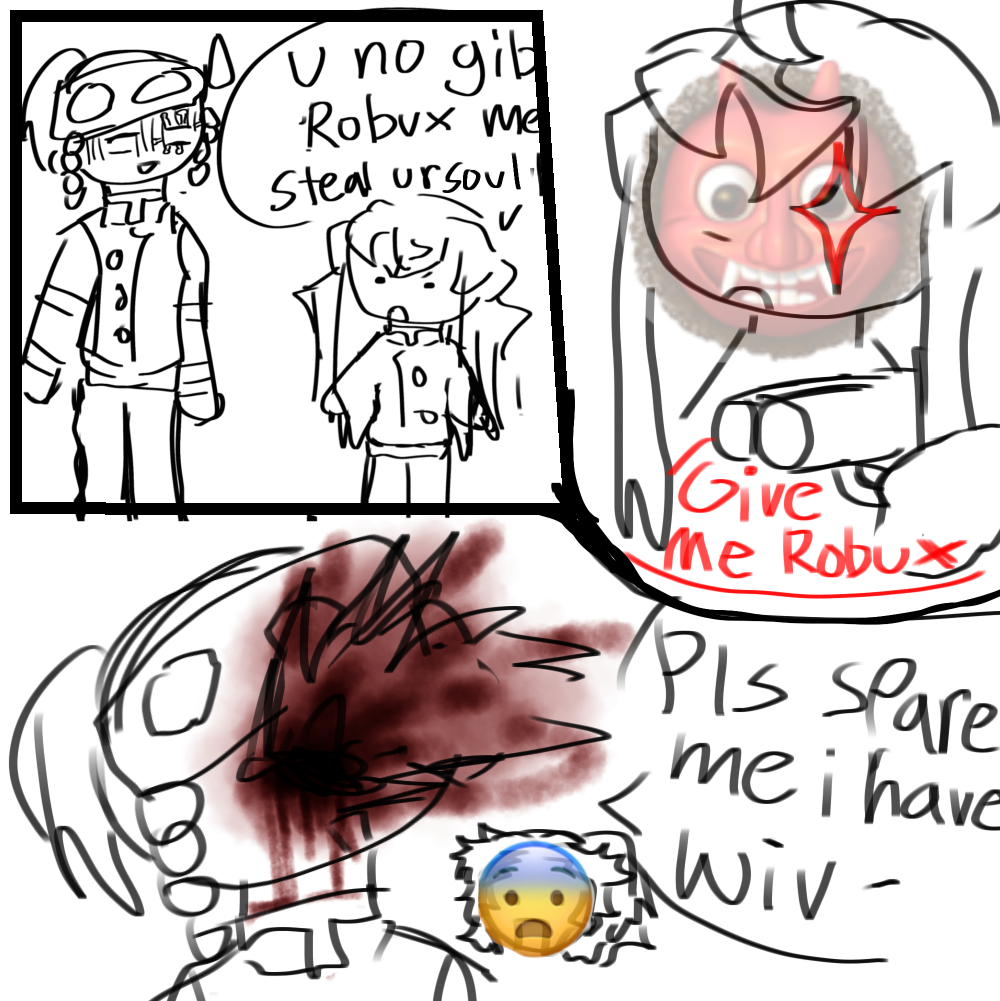I want robux 😭 - ibisPaint