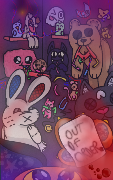 Claw machine out of order REVISED - ibisPaint