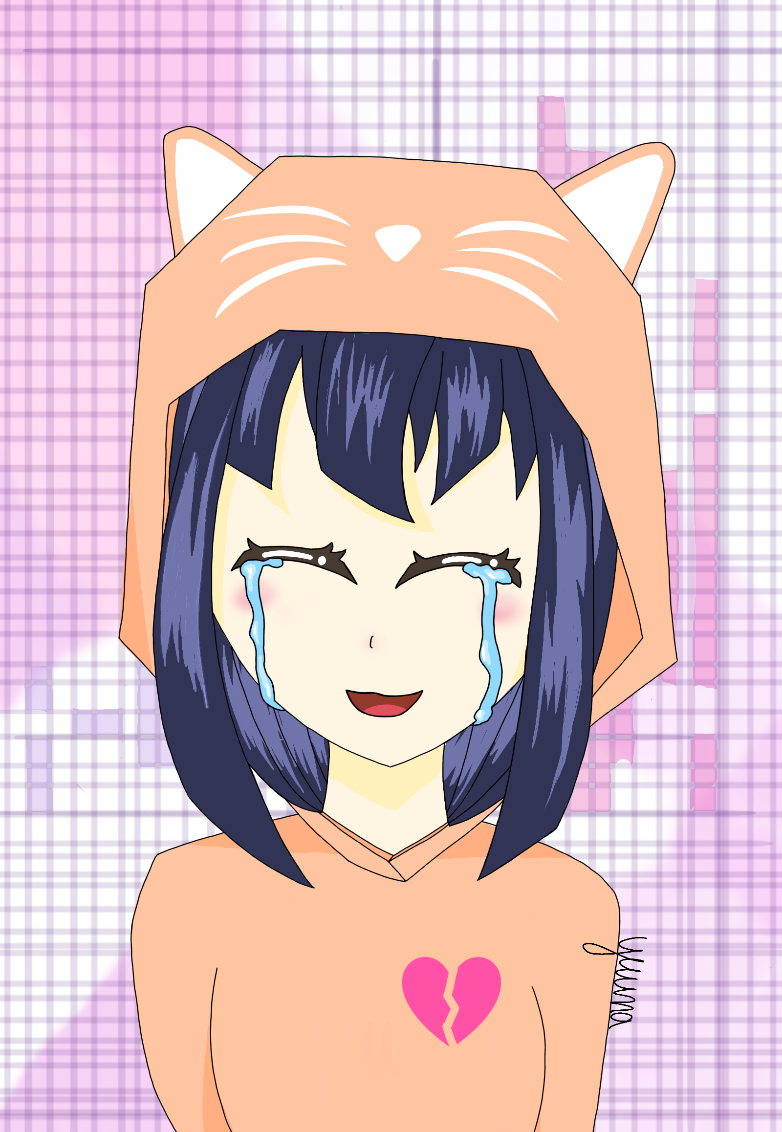 Crying Girl - ibisPaint