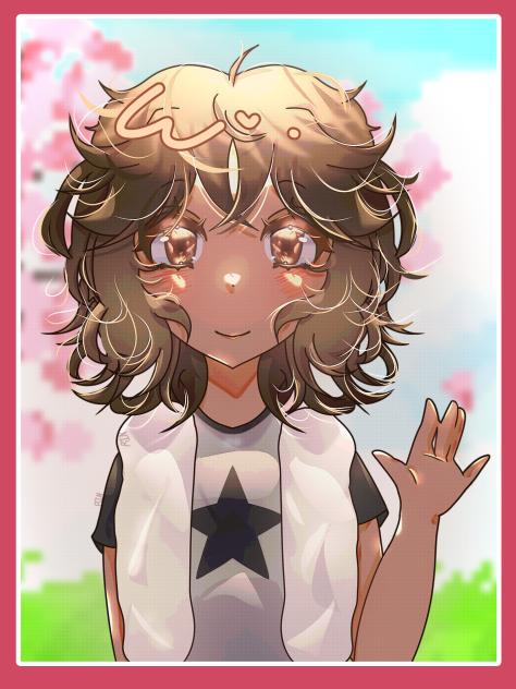 Another fanart of my friend's rblx char - ibisPaint