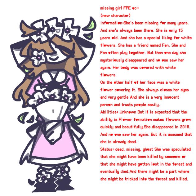 missing girl FPEoc~ (new character) - ibisPaint