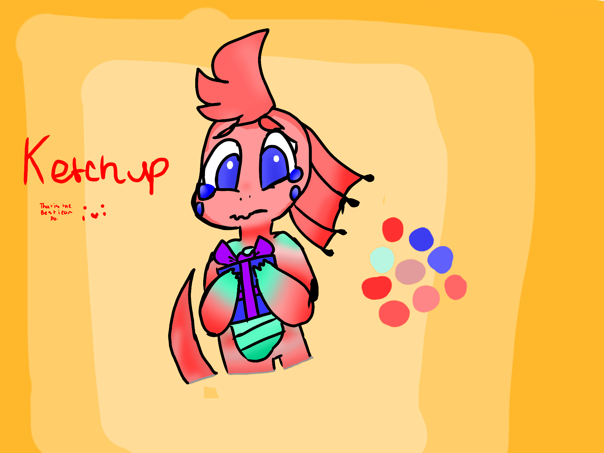 Meet Ketchup! - ibisPaint