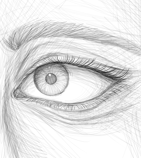 Realistic eye - ibisPaint