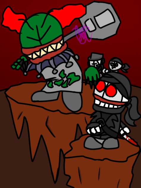 Hank and Tricky - ibisPaint