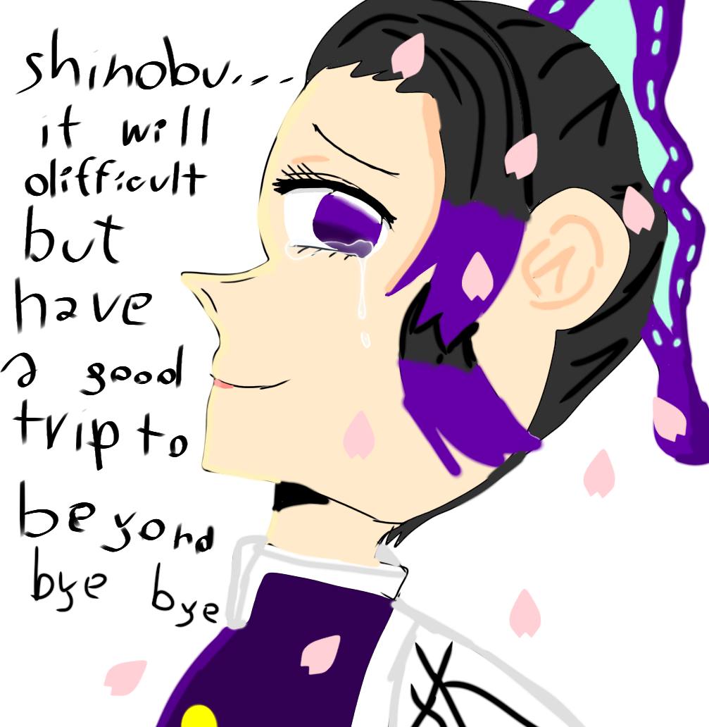 bye bye shinobu.. - ibisPaint