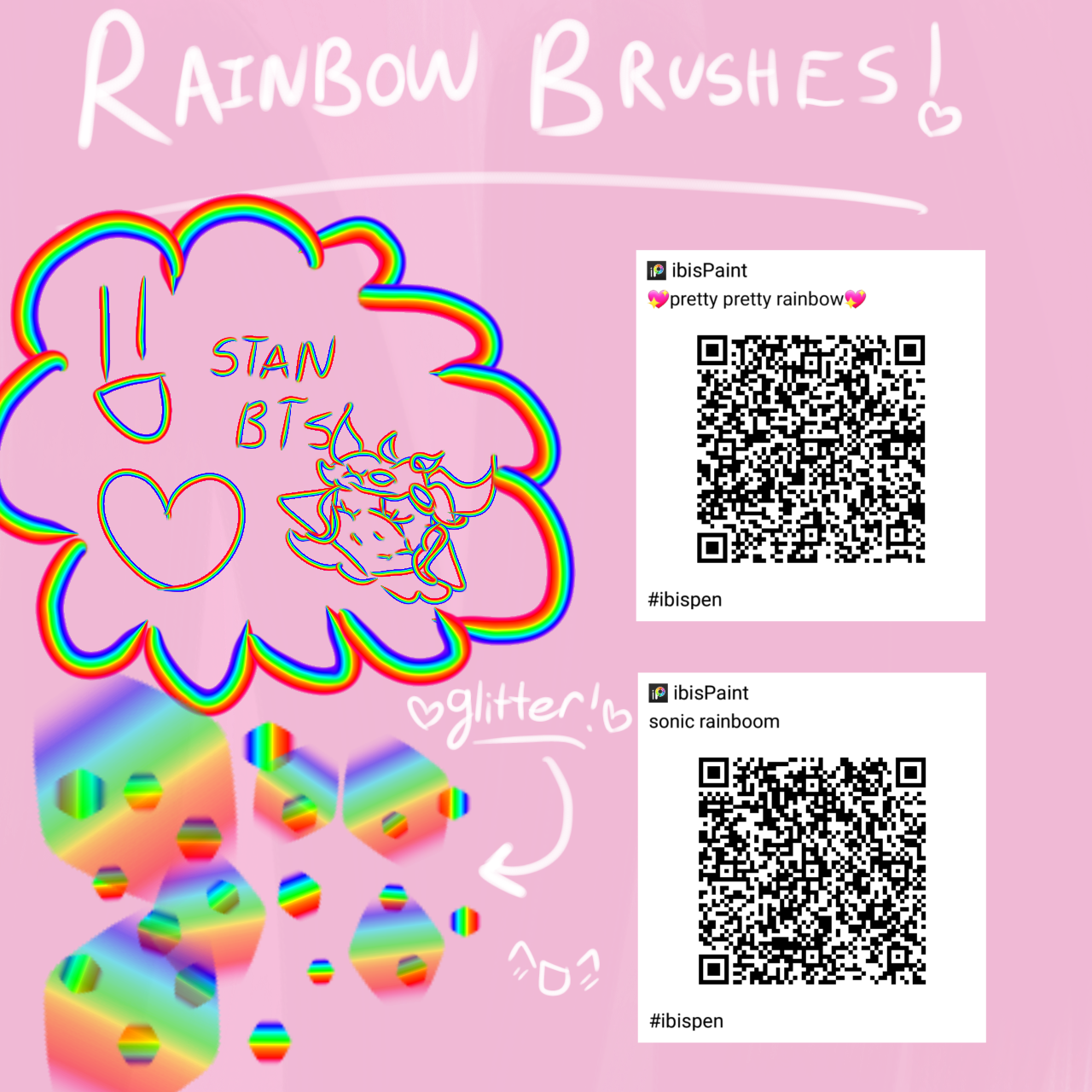{Rainbow Brushes} - ibisPaint