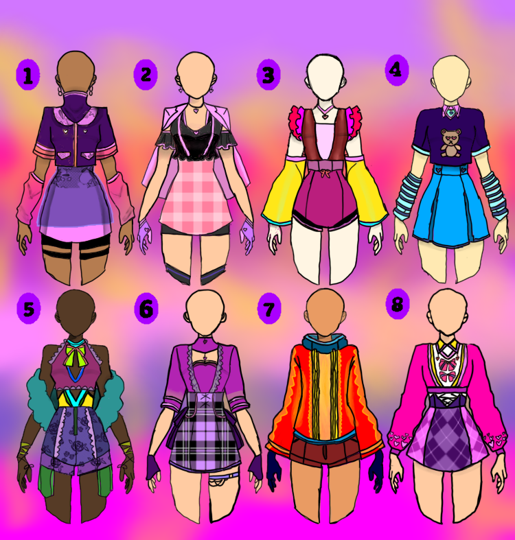 Summer outfits 2025 - ibisPaint